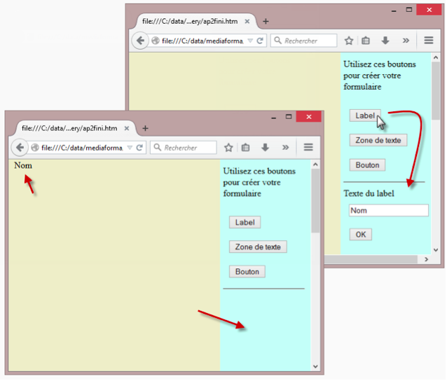 jQuery-Problèmes d'affichageFonctions jQUery - Pb avec click et autres ...